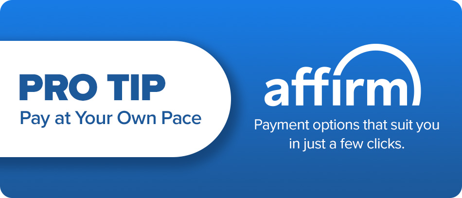 Finance Your Purchase with Affirm
